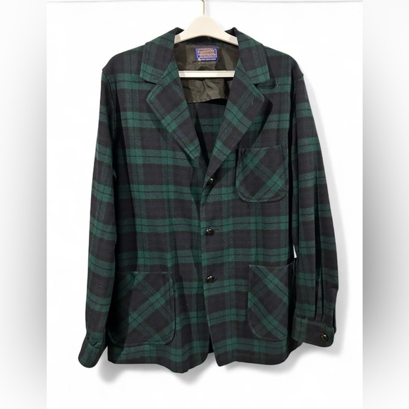 Pendleton | Suits & Blazers | Vintage Pendleton Pure Virgin Wool Chore ...